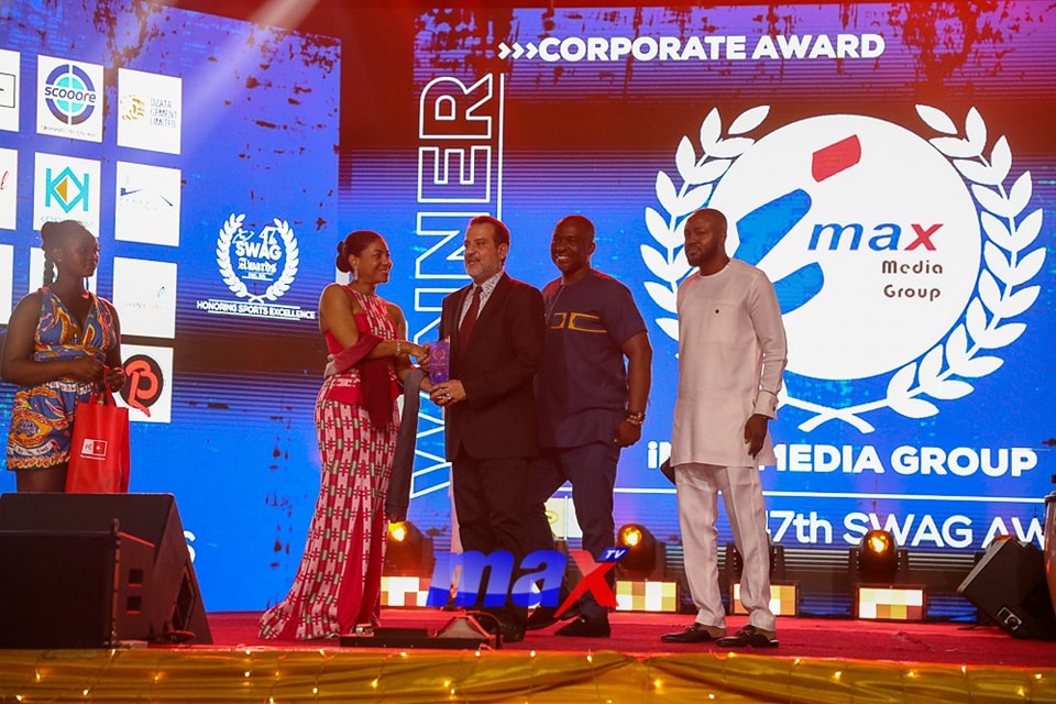 iMax Media Group wins Corporate Award at the 2022 SWAG awards » Max TV