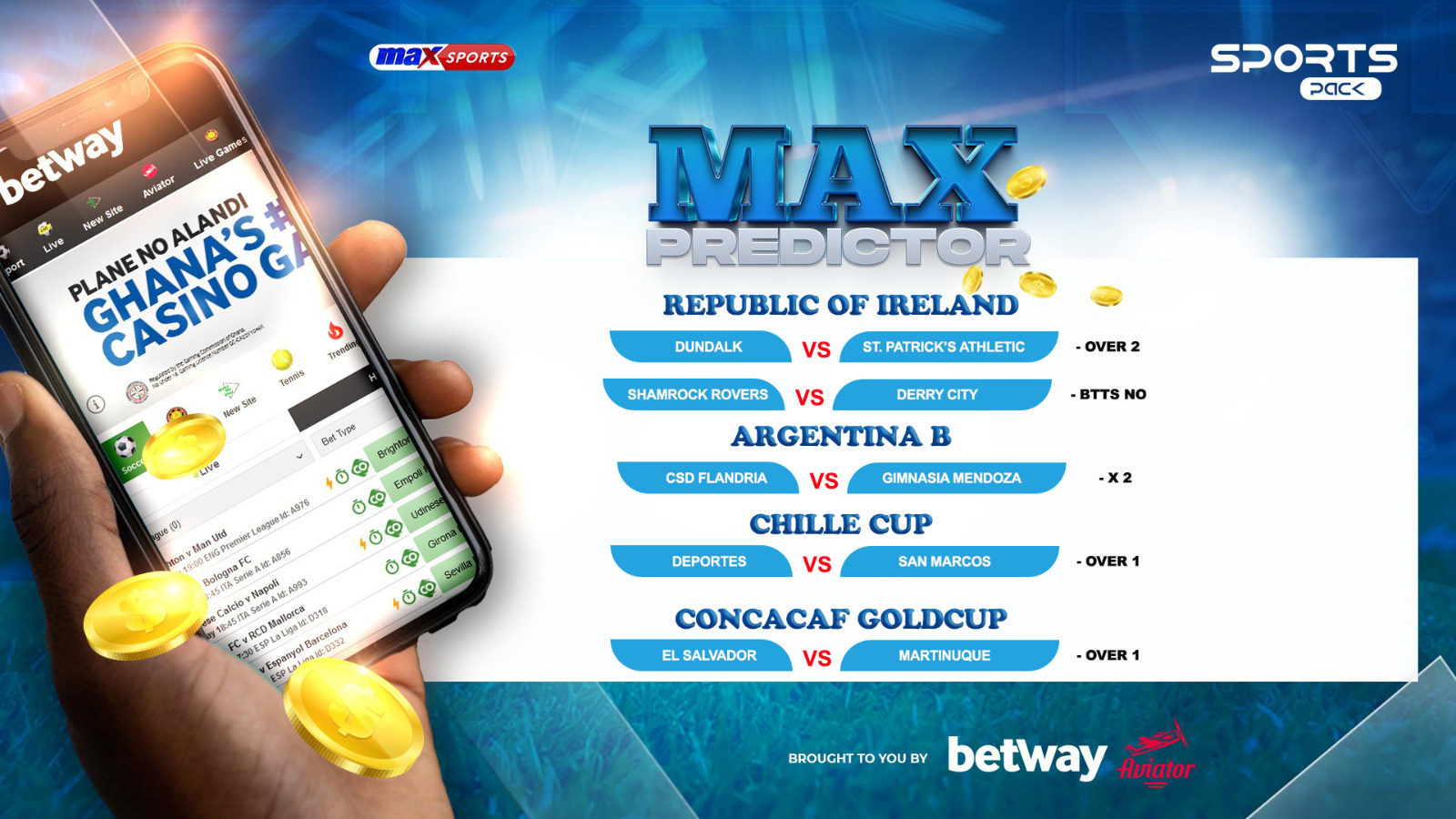 MAX PREDICTOR: Selected games for today » Max TV