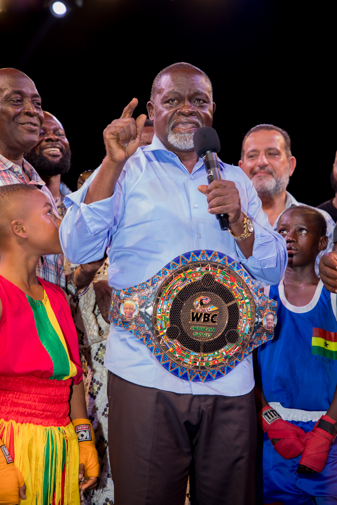 GPBL: Azumah Nelson honored by the IMAX Boxing Promotions and World ...
