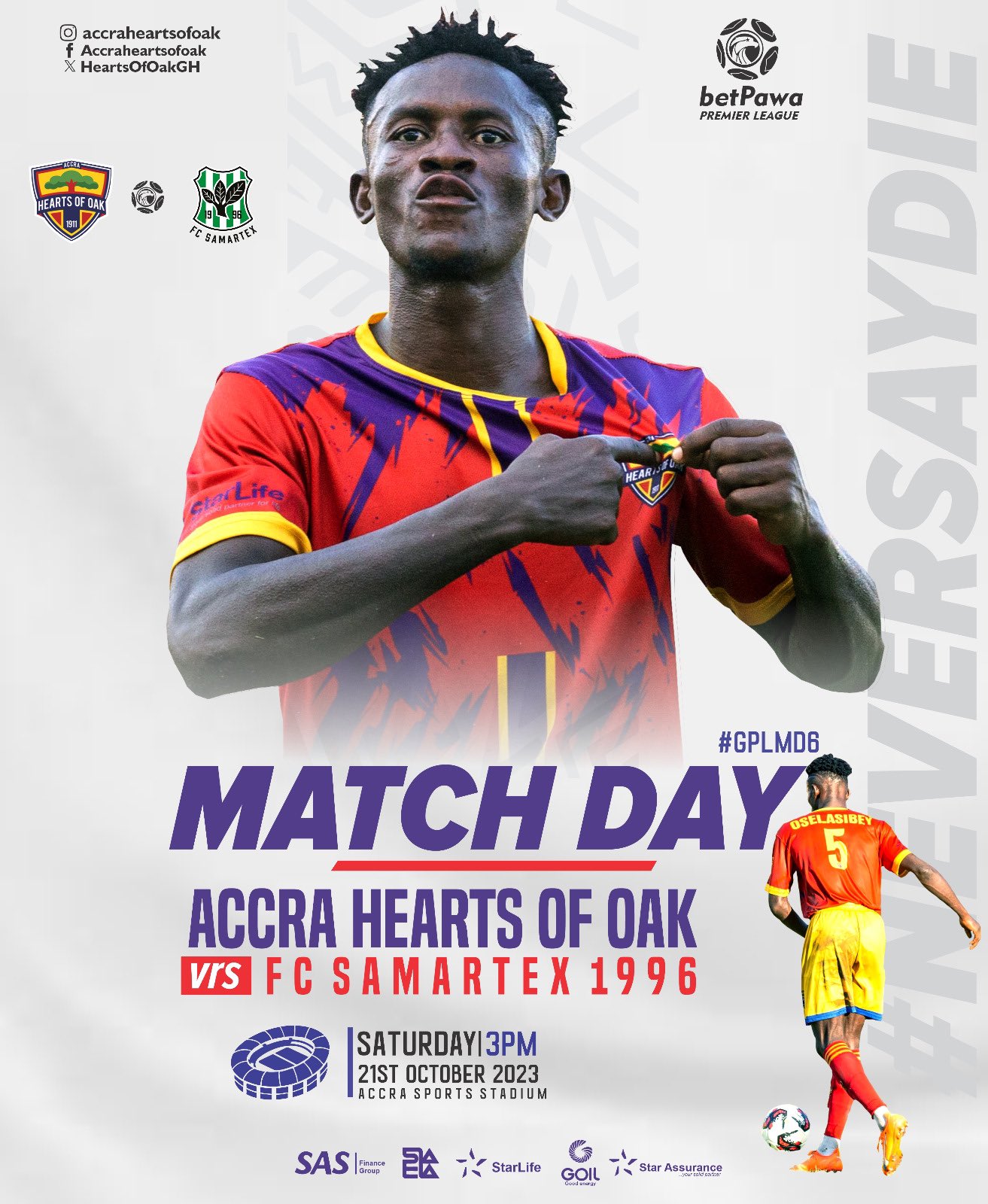 MAX GPL 2023/24: ACCRA HEARTS OF OAK Vs FC SAMARTEX - Preview » Max TV