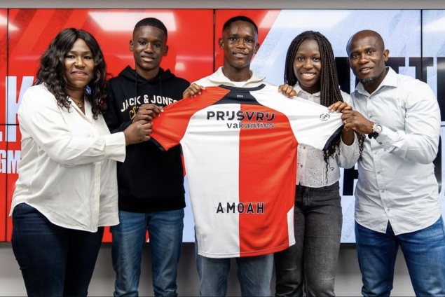 APSUNIAN Matthew Amoah’s son joins Feyenoord